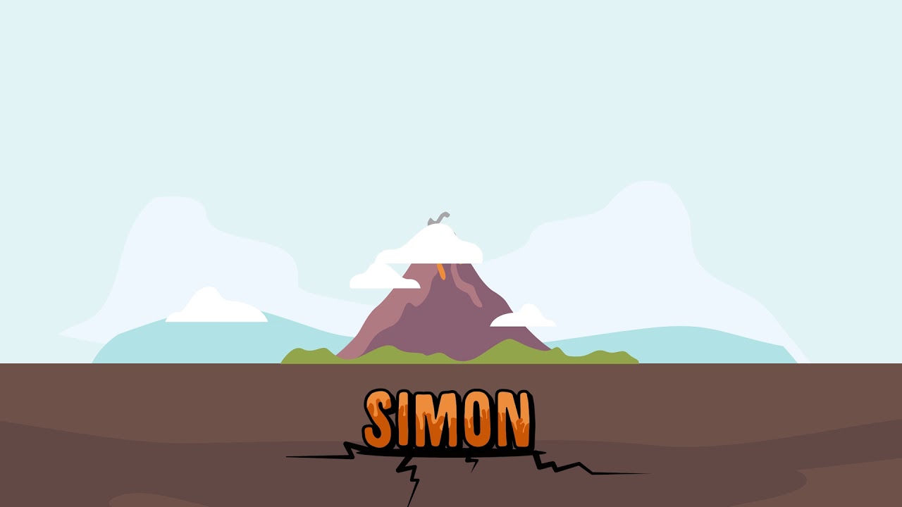 simon name animation with audio - YouTube
