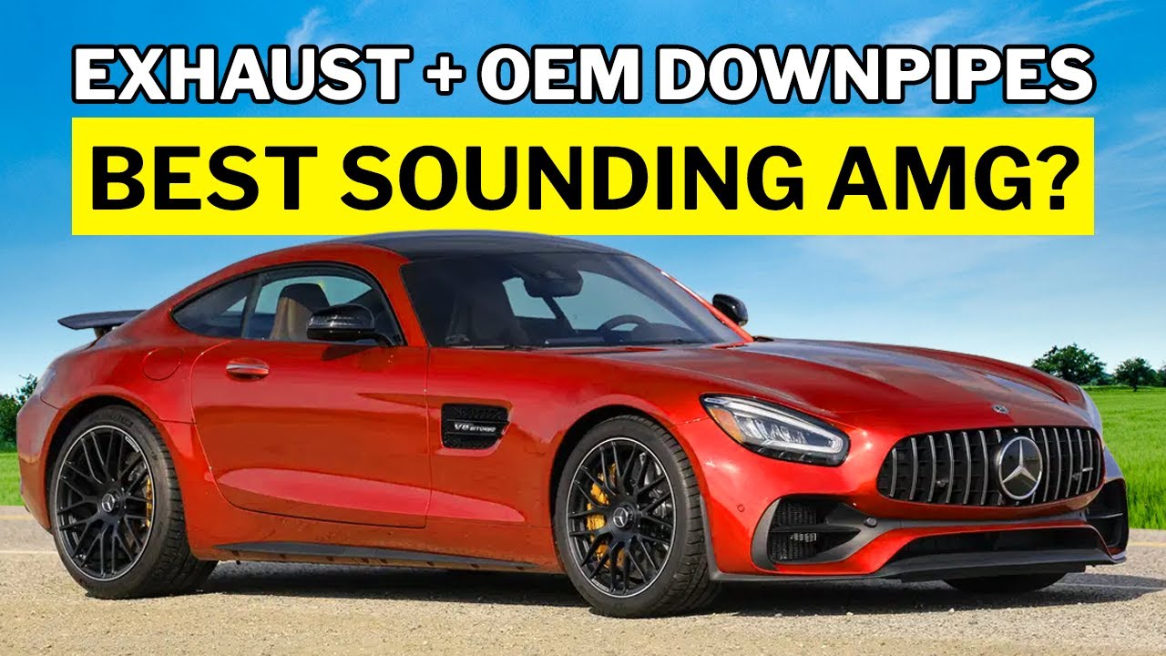 THE BEST SOUNDING AMG GT-S!! Full Titanium Exhaust System + OEM ...