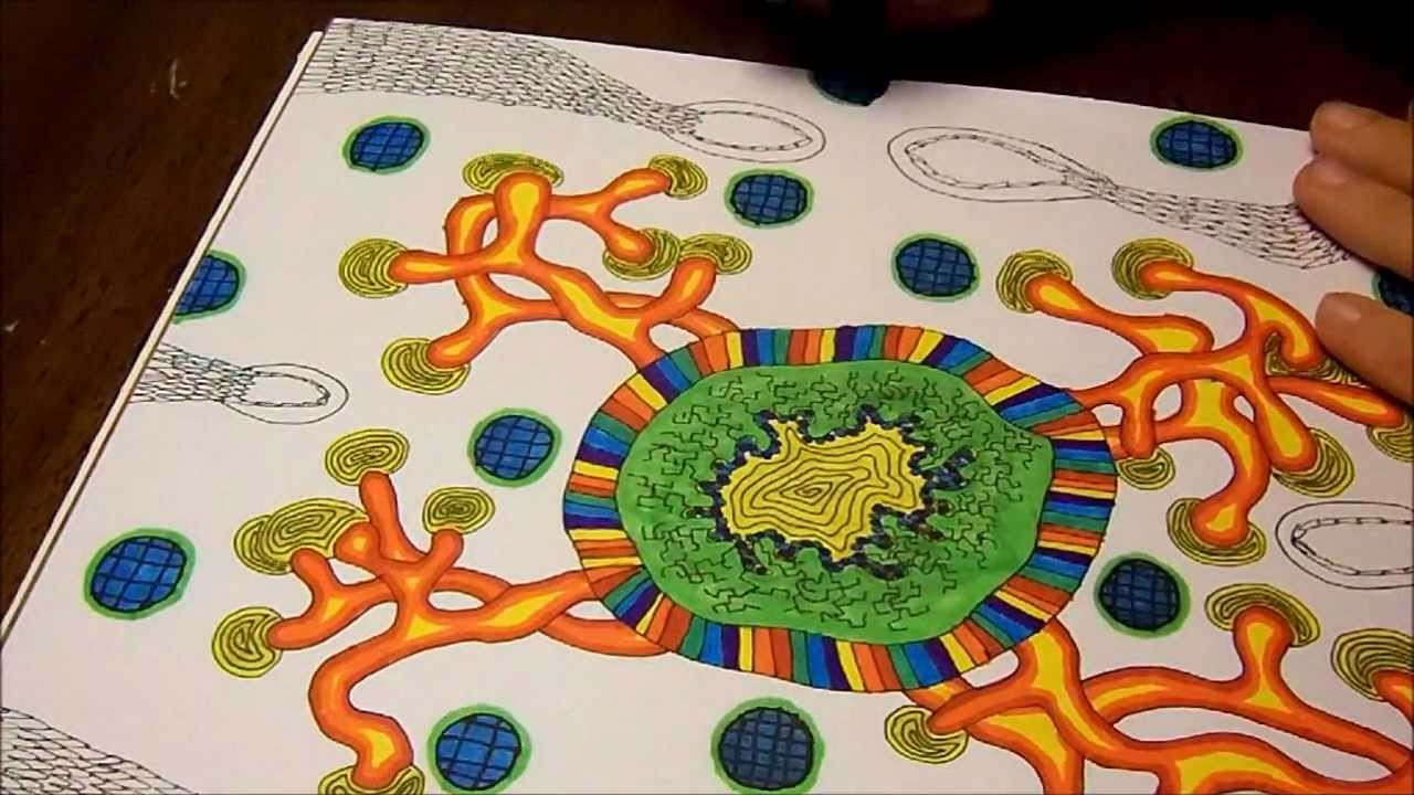 Finishing Psychedelic Rainbow Cell Part 2 - YouTube