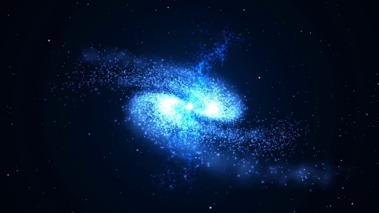 universe animation background no copyright vfx footage - YouTube