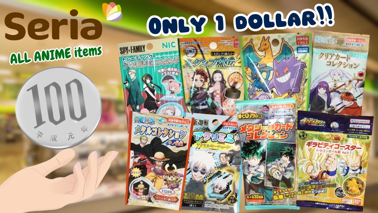 Unboxing Anime items (One piece, Jujutsu Kaisen, Dragon Ball, Pokemon ...