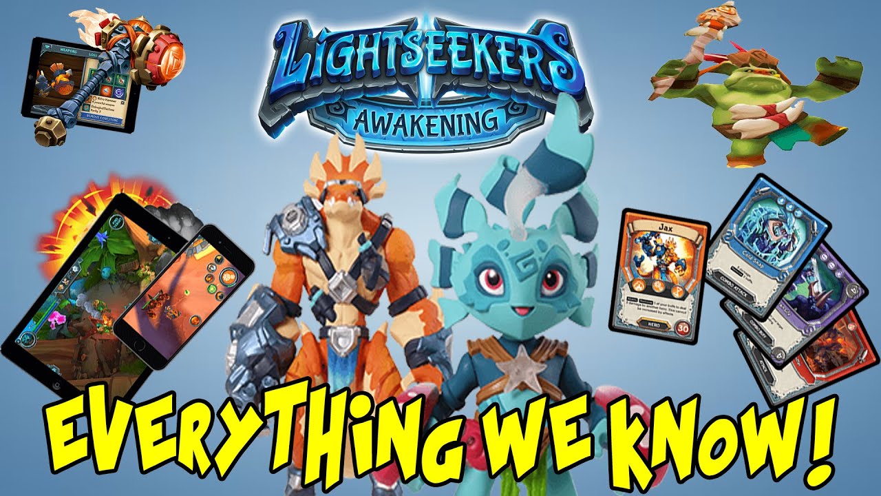 LIGHTSEEKERS AWAKENING (EVERYTHING WE KNOW) | Move Over Skylanders ...
