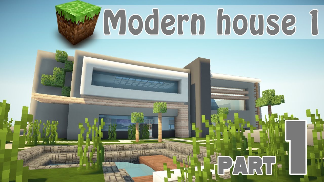 Minecraft - Speed Build - Modern House 1 - YouTube