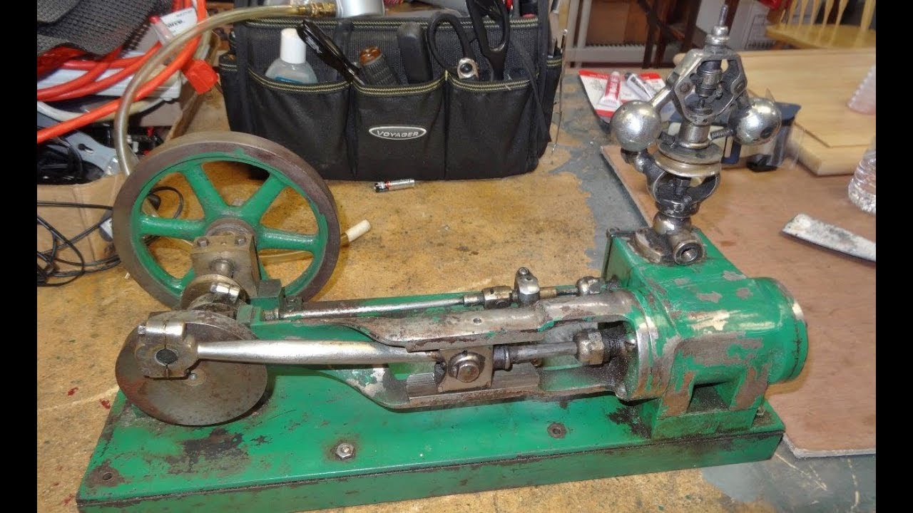 Kingery Popcorn Wagon Steam Engine Made from Serial #47 Parts - YouTube