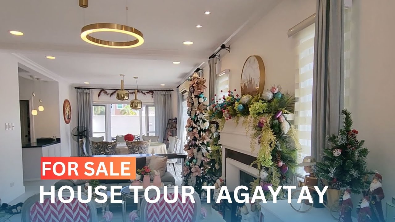 BLUE HOUSE IN TAGAYTAY CITY | HOUSE TOUR F26 - YouTube