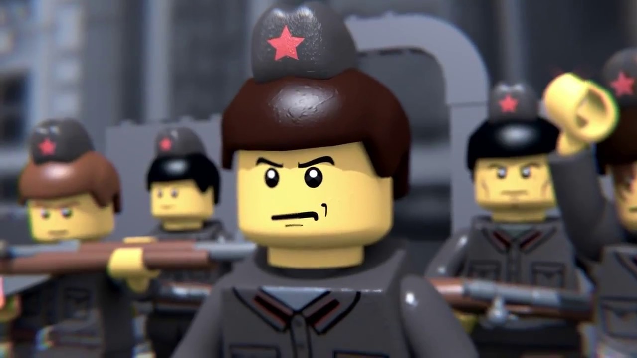LEGO Battle of Red Square YouTube - YouTube