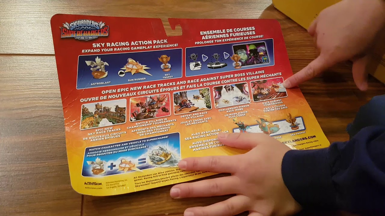 Skylanders - Superchargers Astroblast Set - YouTube
