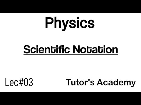 "Mastering Scientific Notation: A Comprehensive Guide" - YouTube