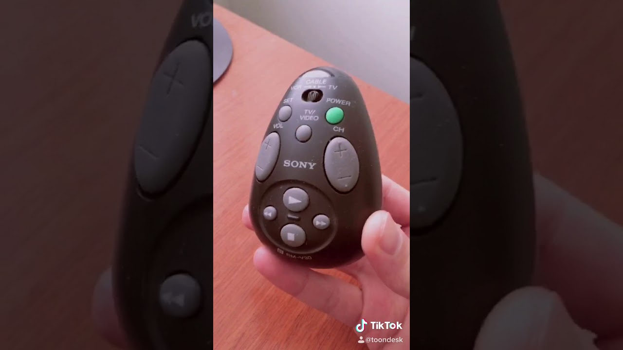 Sony "egg" Remote - YouTube