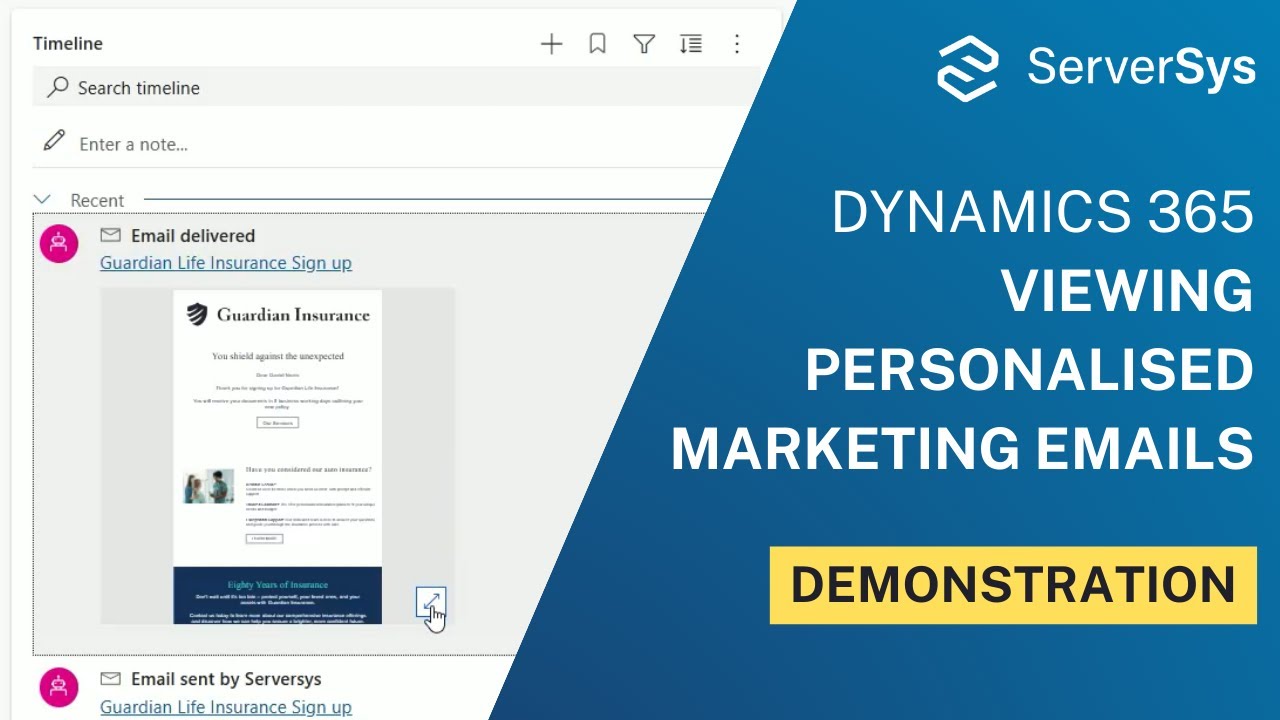 View Exact Copies of Personalised Emails in the Timeline for Dynamics ...