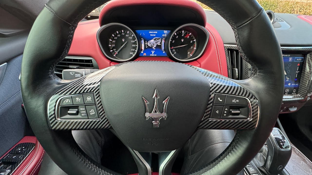 Maserati Levante Accessories and Rear Trunk Review - YouTube