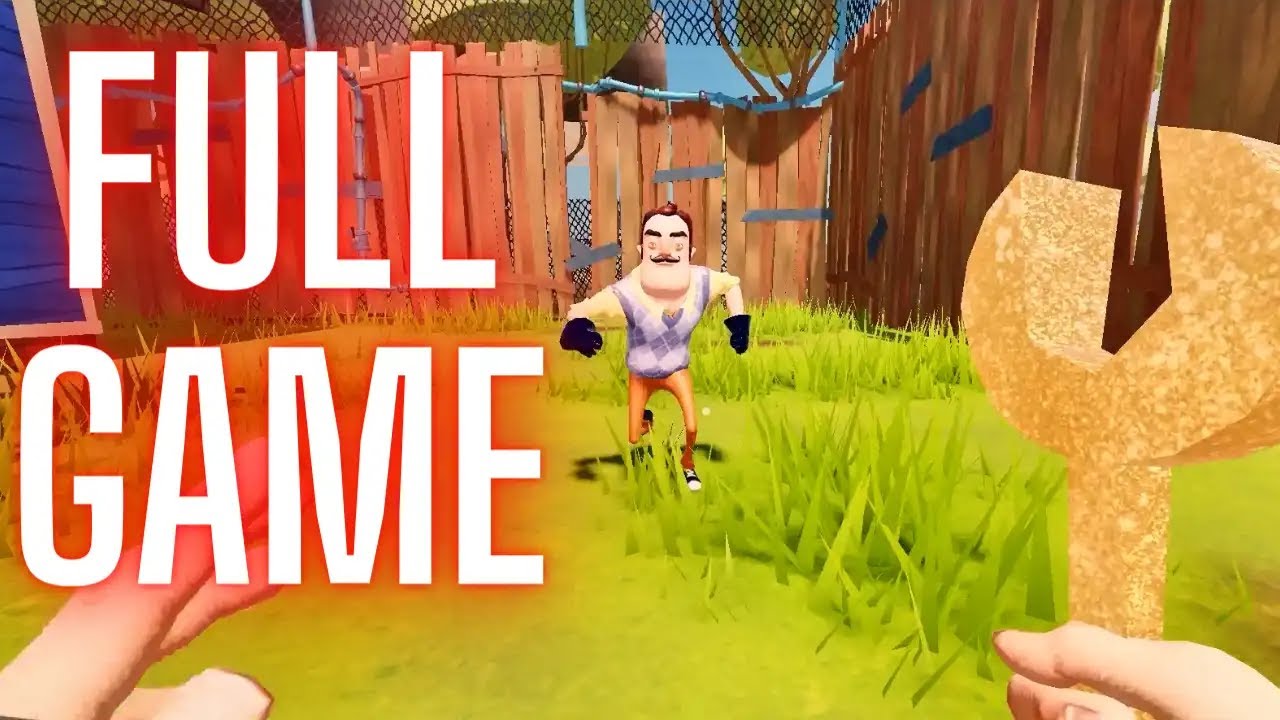 Roblox Hello Neighbor - Full Gameplay Walkthrough - YouTube