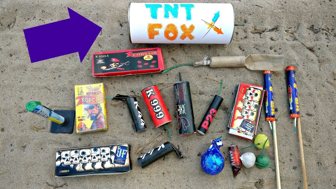 🔥TNT FOX БОМБОЧКА🔴 ЛУЧШАЯ ПИРОТЕХНИКА - YouTube