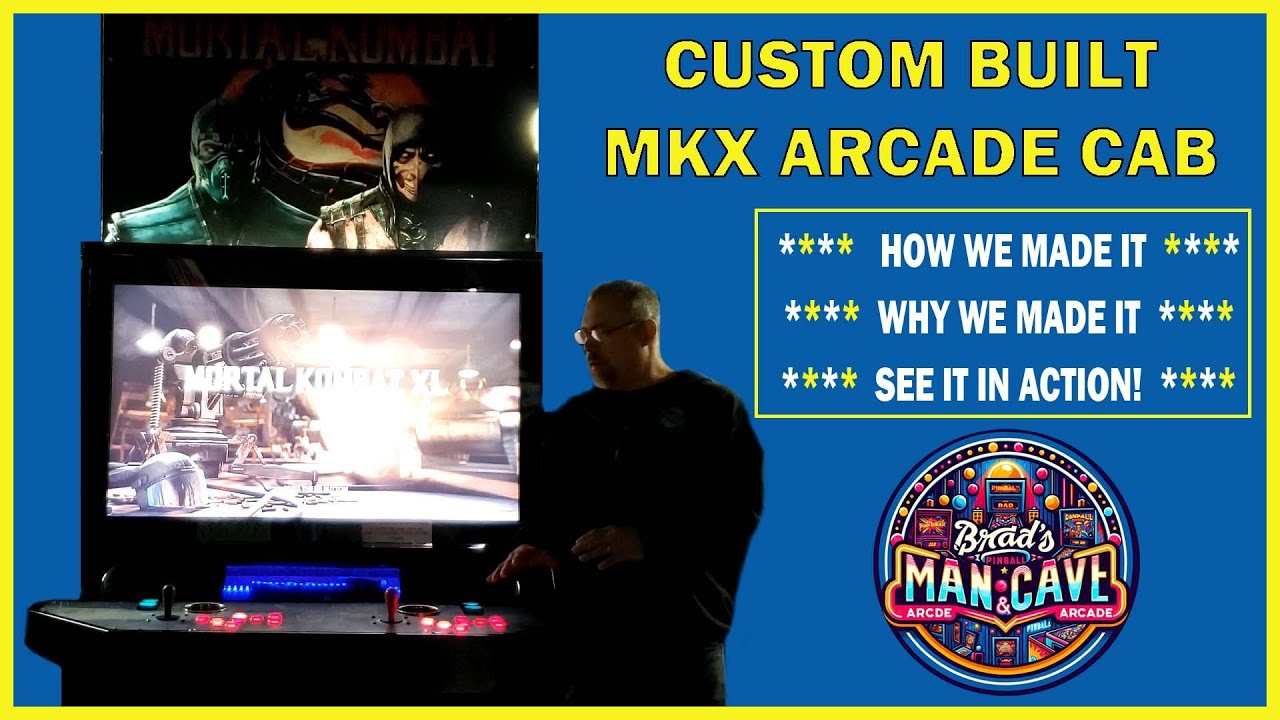 Custom Mortal Kombat X Arcade Machine – Full Build & Gameplay Tour ...