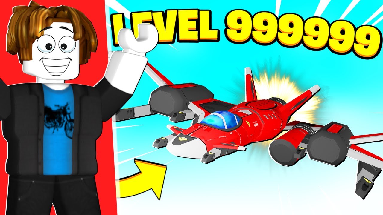 UPGRADING LEVEL 999999+ UFO IN ROBLOX - YouTube
