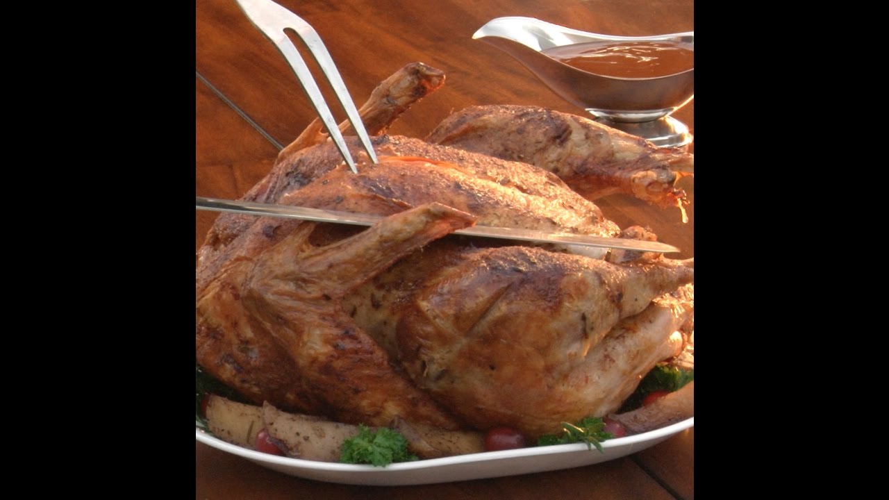 The Big Easy® Oil-Less Fried Thanksgiving Turkey - YouTube
