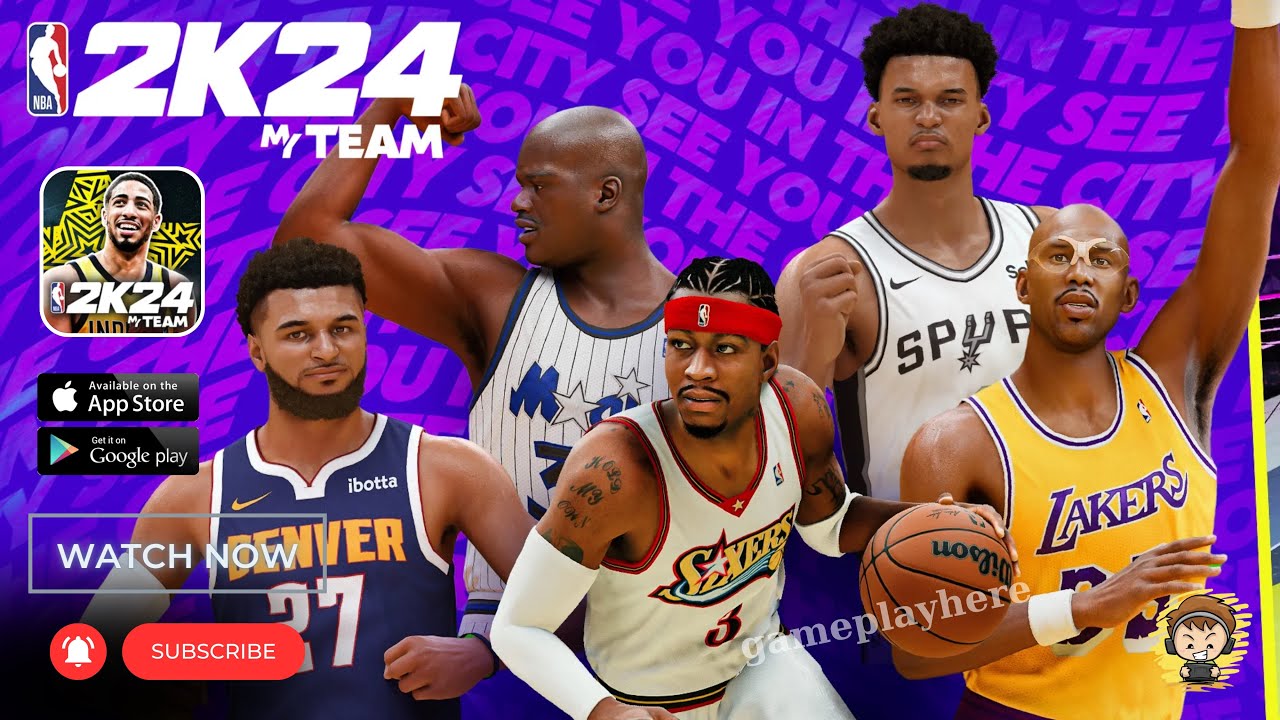 NBA 2K24 MyTEAM Gameplay | Global Launch - Part 1 (Android/iOS) - YouTube
