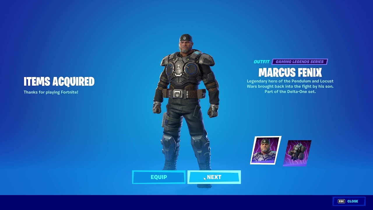 Exclusive Xbox Series X/S Marcus Fenix Style (How to Get Marcus Fenix ...