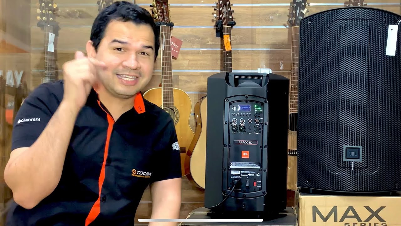 Qualidade de Áudio e Volume de Som - Review JBL MAX Series - YouTube