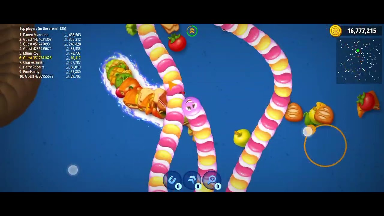 Wormszone.io 2024 Magic Slither Snake Game | Saamp wala game 2024 ...