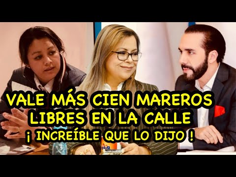 ¡ VALEN MÁS CIEN MAREROS LIBRES ! ASÍ ME ENSEÑARON DICE LA ABOGADA ...