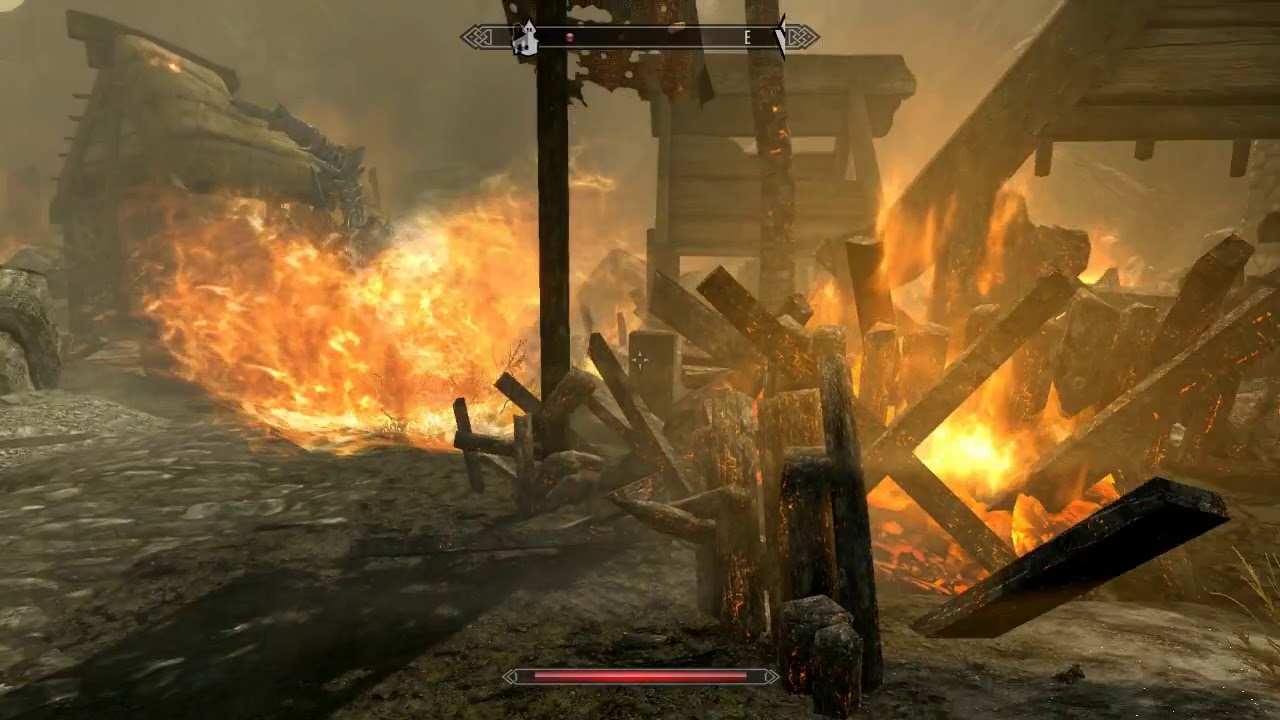 Jerry the pissed off dragon | Skyrim - YouTube
