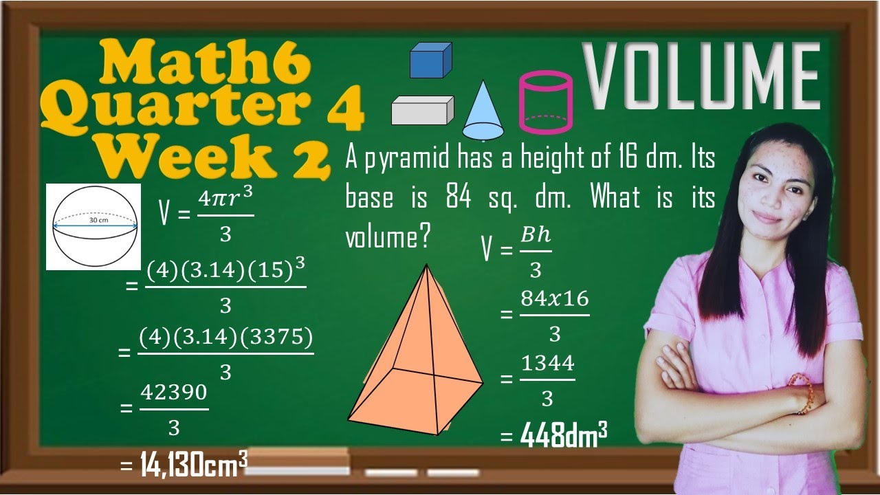 Math6 Quarter 4 Week 2 │Problem Solving involving Volume - YouTube