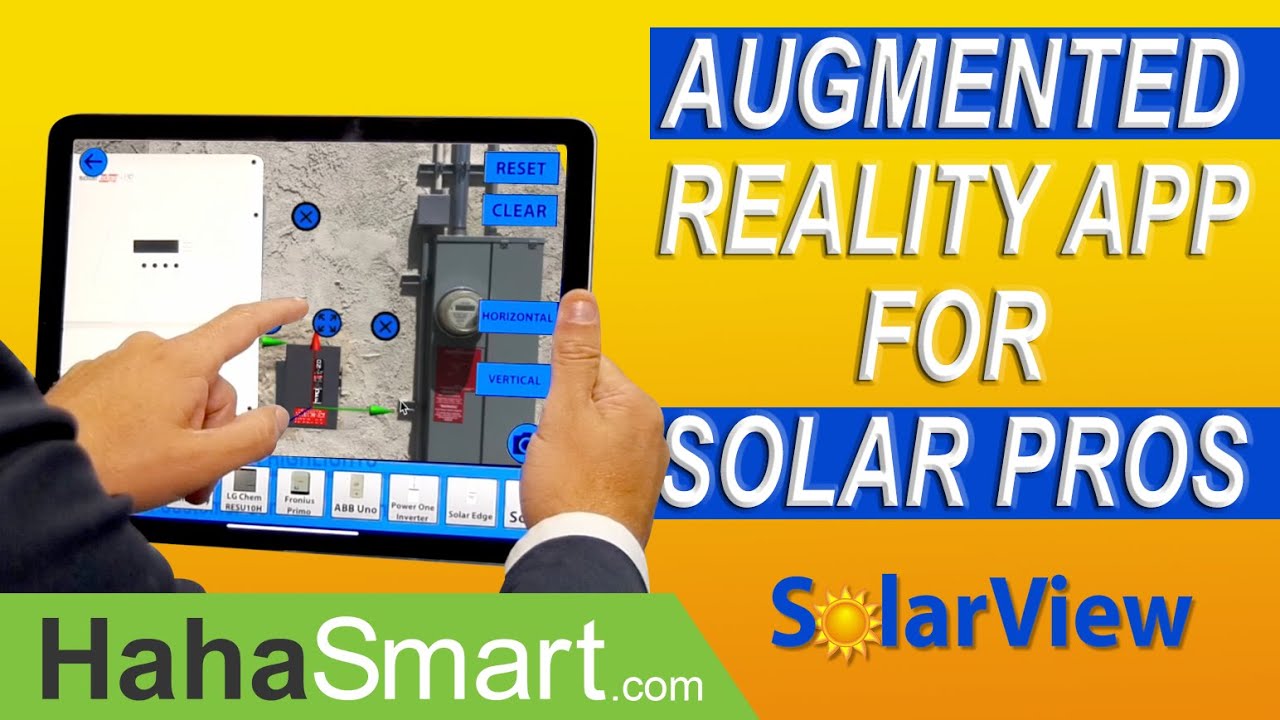 SPI 2019: Augmented Reality Solar Installer App by Solarview.us - YouTube