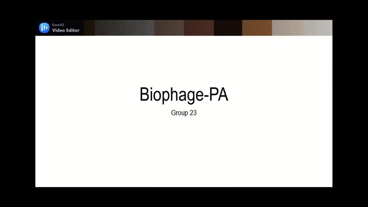 Biophage PA | Group 23 - YouTube