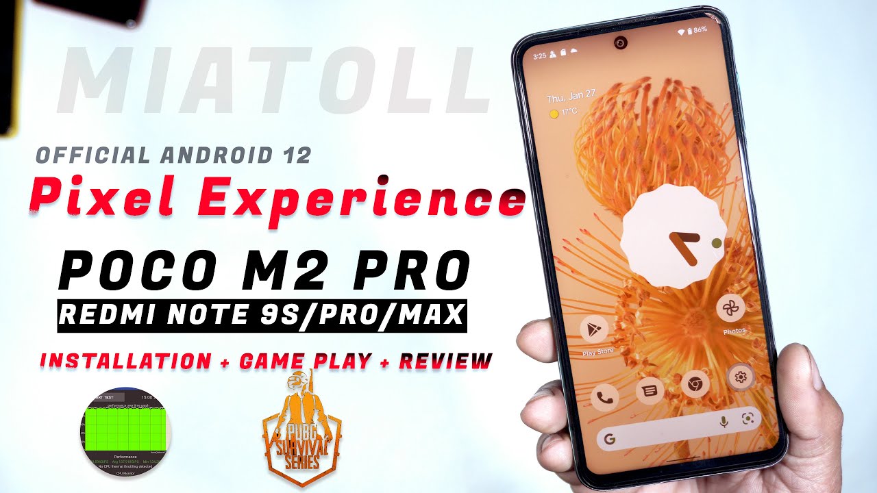 Official Pixel Experience A12 update for Poco M2 Pro (Miatoll) Review ...