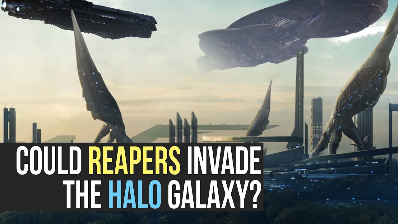 Could the Halo Galaxy Survive a Reaper Invasion? Mass Effect vs Halo ...