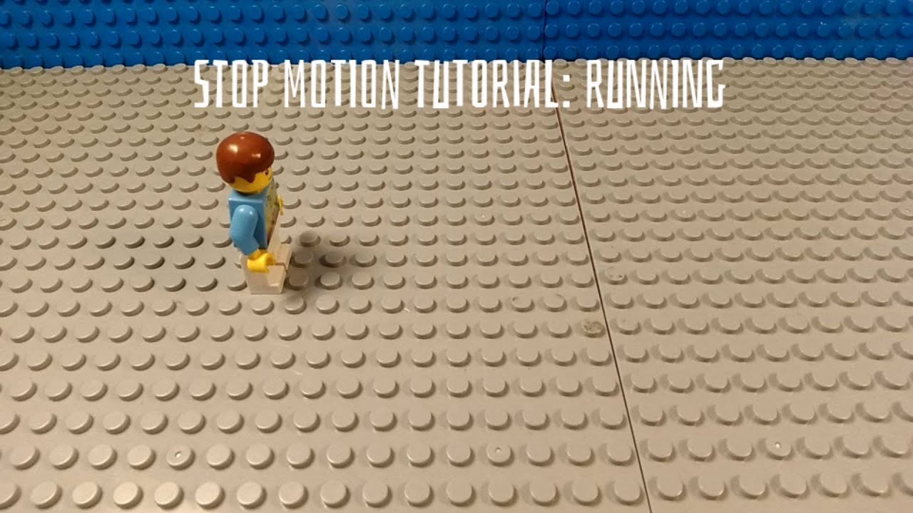 How to make your Lego minifigure run in Stop Motion Animation - YouTube
