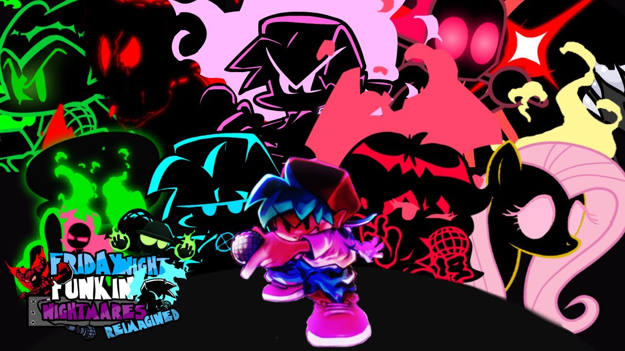 FNF Nightmares Reimagined - All Nightmares (All Stars Cover + PLAYABLE ...