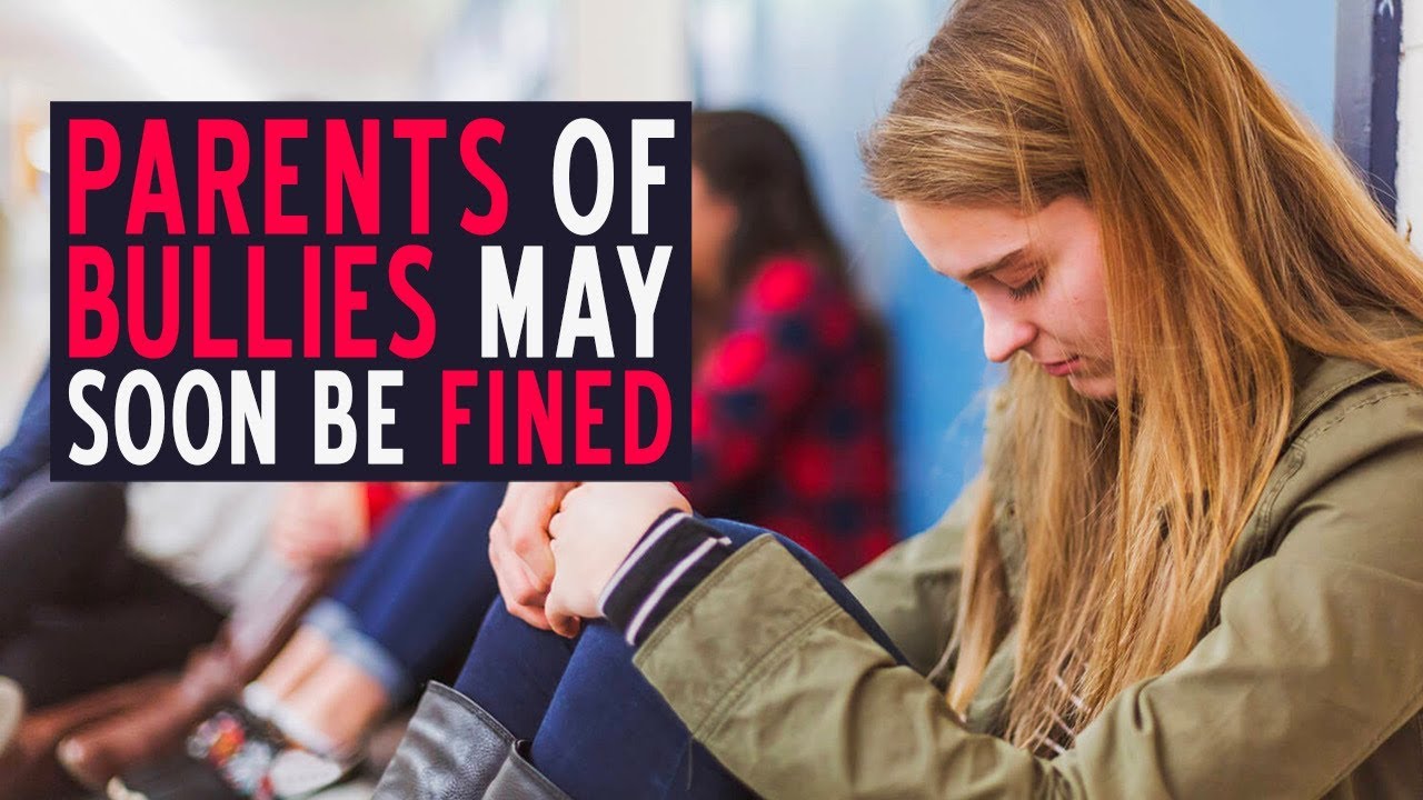 Parents Of Bullies May Soon Be Fined - YouTube