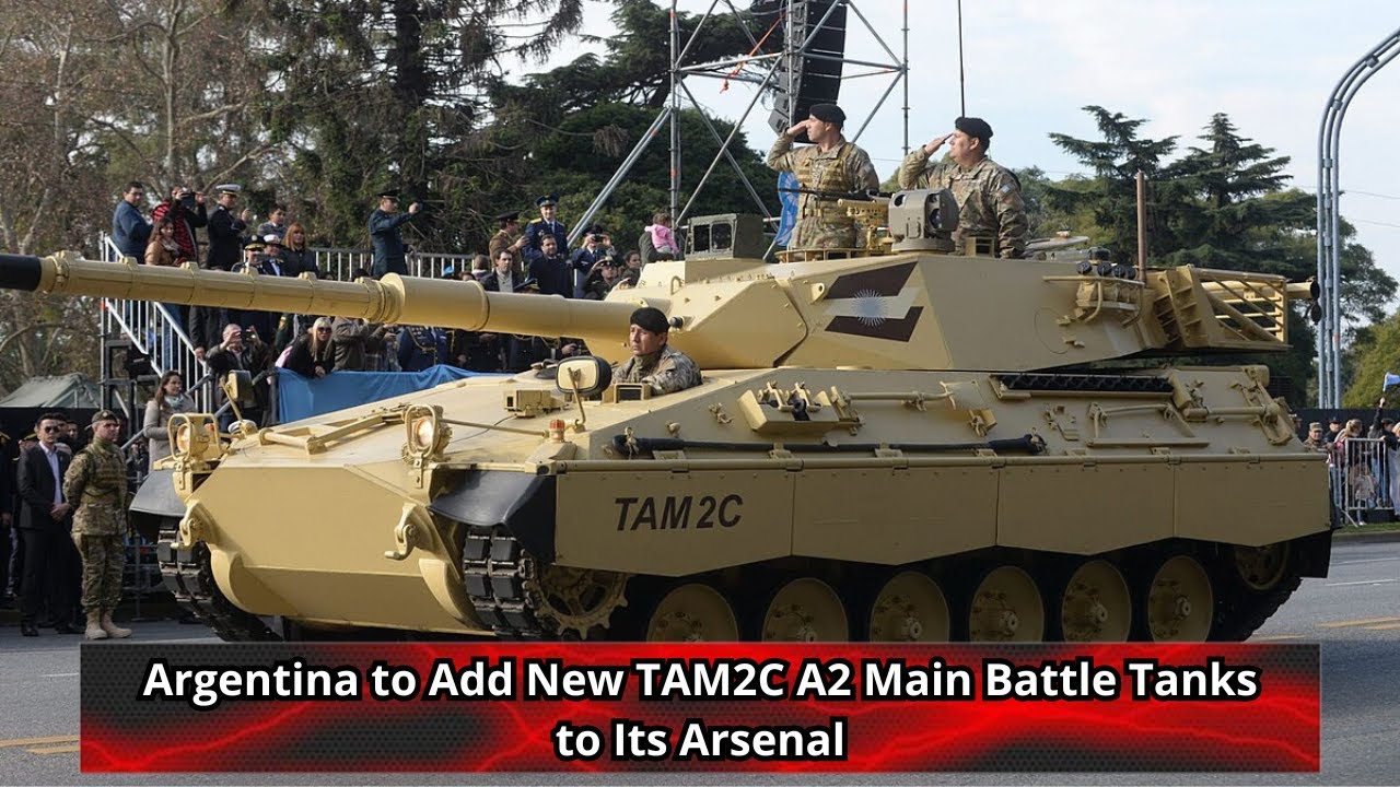 Argentina to Add New TAM2C A2 Main Battle Tanks to Its Arsenal - YouTube