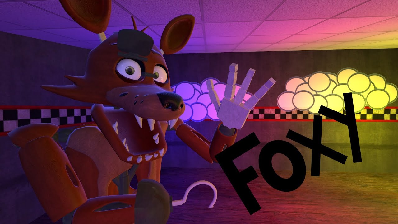 Fnaf Short Animation [SFM] Foxy - YouTube