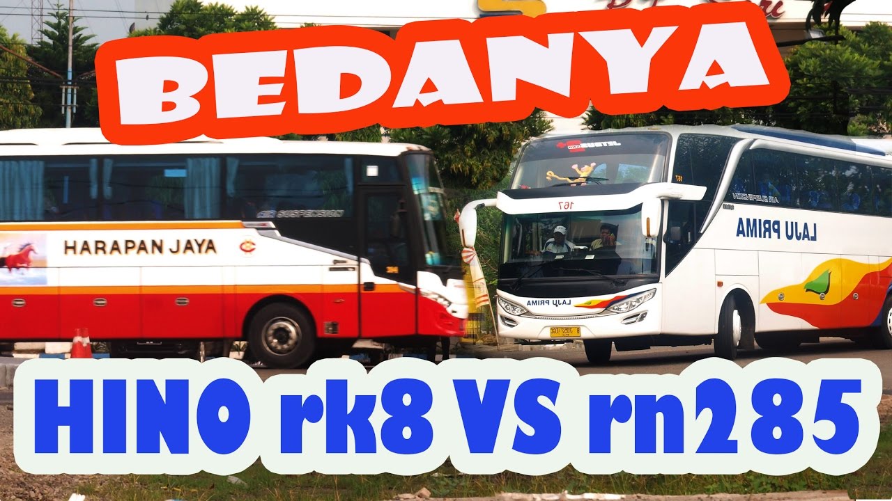 Mantap...Membedakan HINO rk8 R260 vs Rn 285 - YouTube