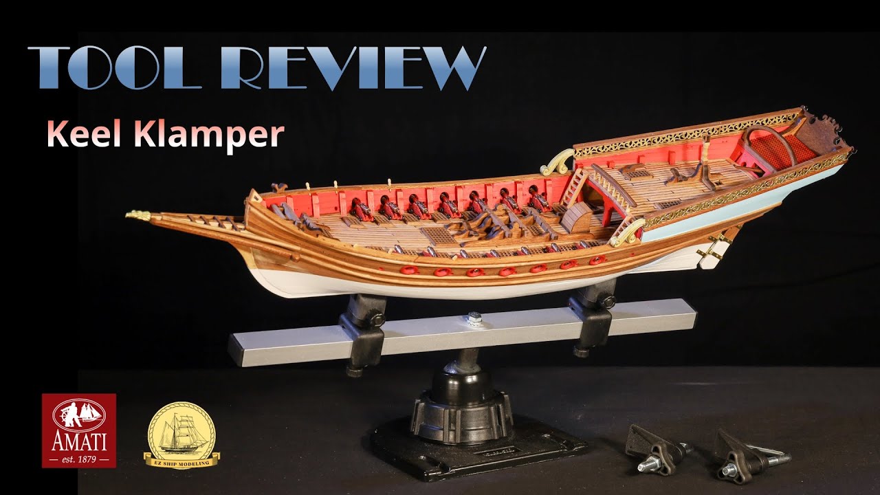 A Great Tool You should have for Ship Modeling, Amati Keel Klamper ...