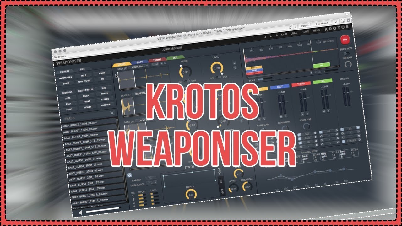 Krotos Weaponiser Tutorial and Review - YouTube