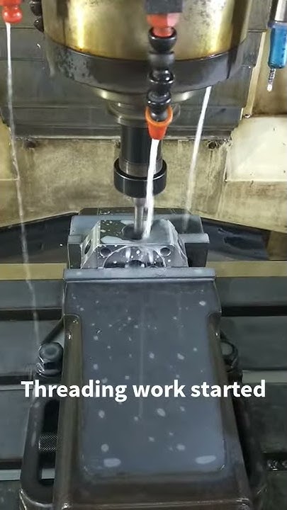 Threading work VMC THREADING. - YouTube