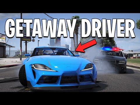 I Became A Getaway Driver In A Drift Car on GTA 5 RP