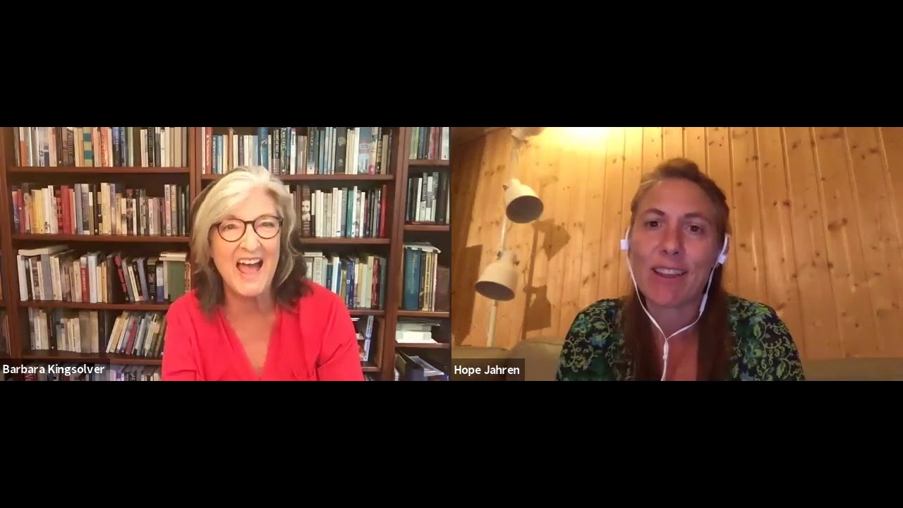 Hope Jahren with Barbara Kingsolver - YouTube