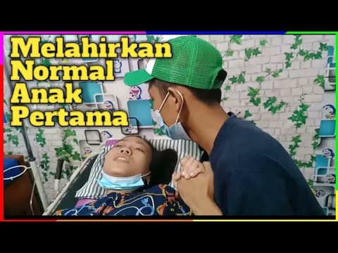 Proses Persalinan Normal Anak Pertama Suami Sampai Terharu