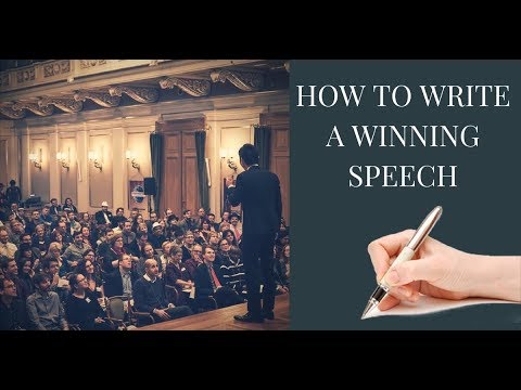 How To Write Your Next Winning Speech Message - Creativity in Public ...