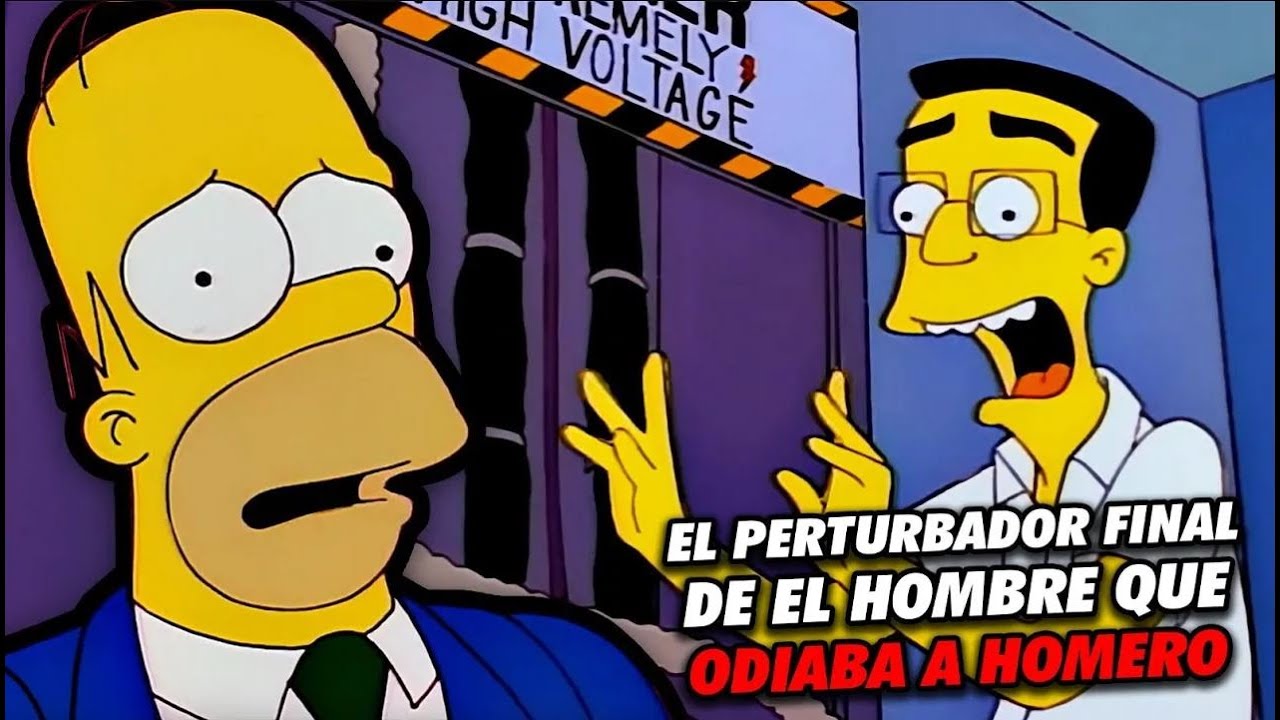 El perturbador final de el hombre que odiaba a Homero - YouTube