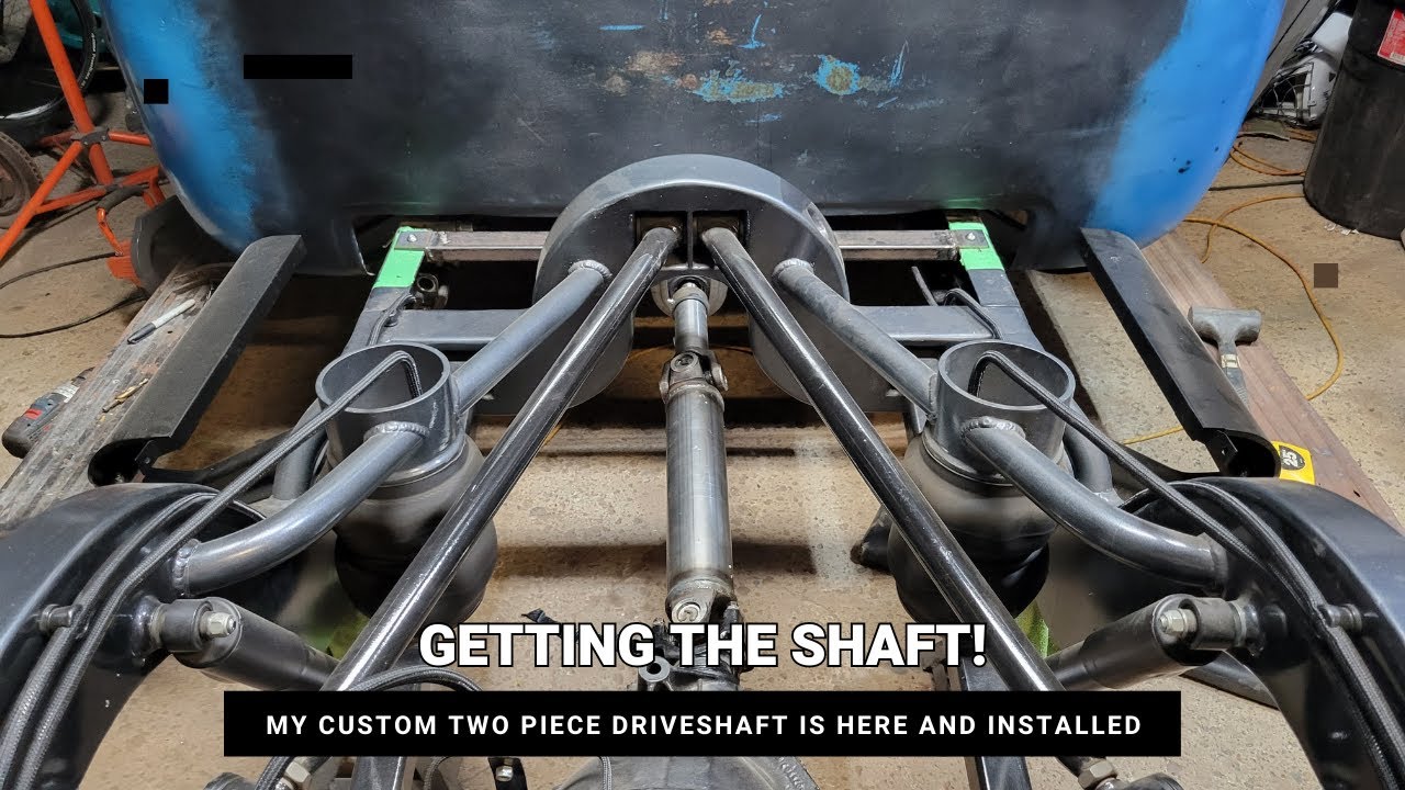 The custom driveshaft arrived for my '51 GMC Truck & my measurements ...