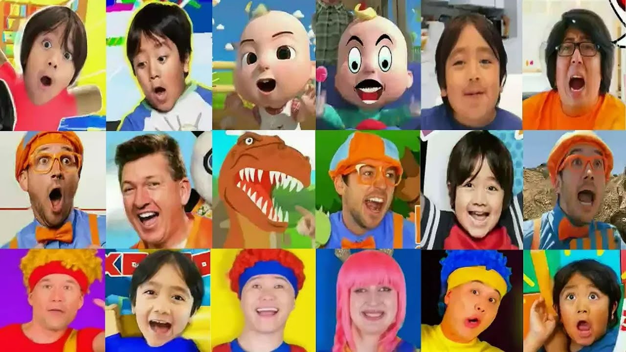 Cocomelon - Ryan’s World - Blippi - D Billions - KulikiTaka ti №31 ...