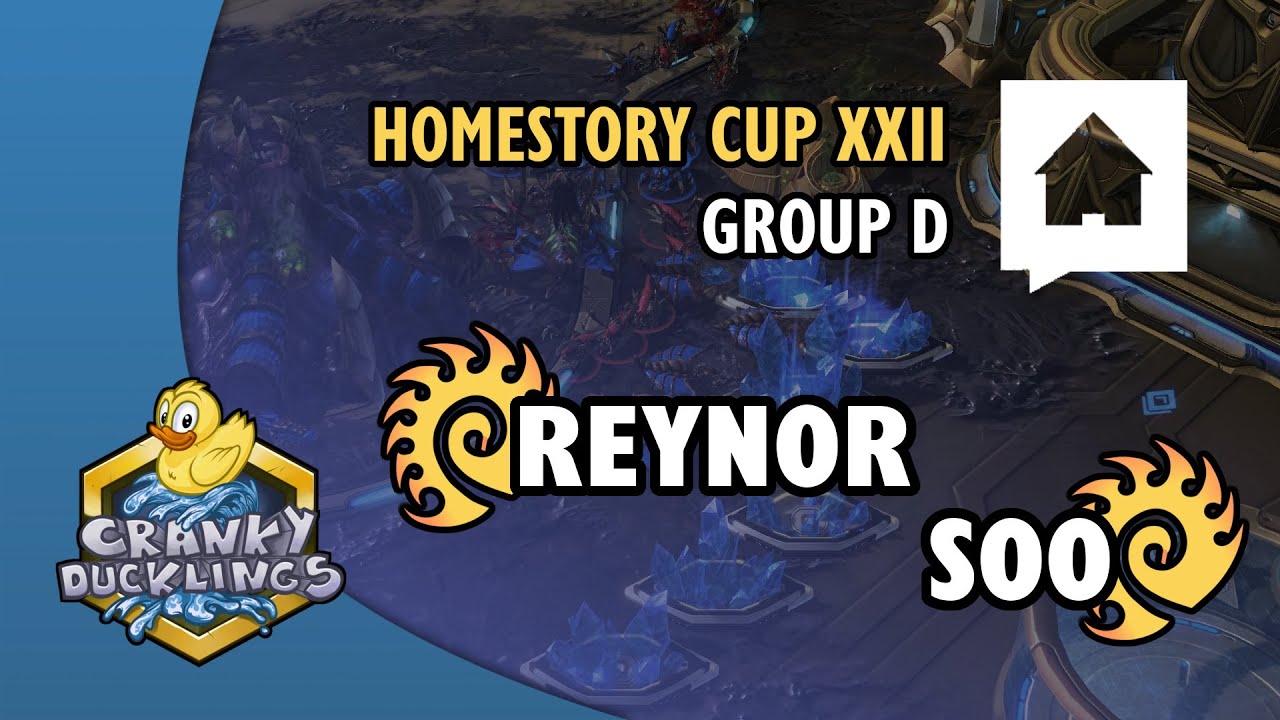 Reynor vs soO - ZvZ | HomeStory Cup XXII: Group Stage | EPT StarCraft 2 ...