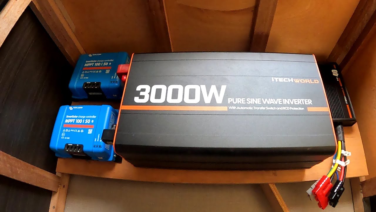 🚐💡 Preparing to Install a 3000W iTech World Inverter & More! 💡🚐 - YouTube