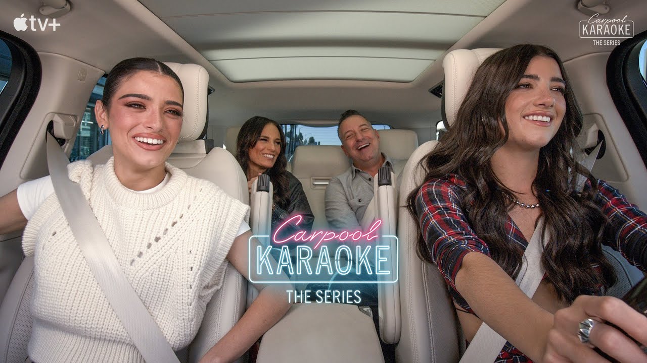 The D'Amelio Family - Carpool Karaoke: The Series — AppleTV+ Preview ...